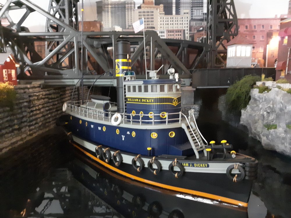 Solve Lionel B&O Tugboat jigsaw puzzle online with 35 pieces