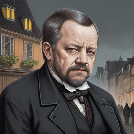Solve Louis Pasteur at Arbois jigsaw puzzle online with 16 pieces