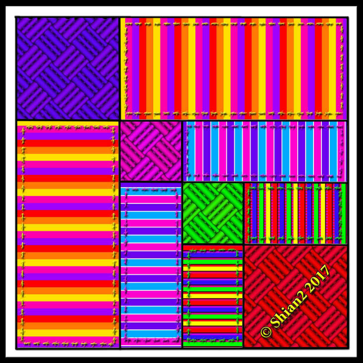 Solve Theme: Rectangles and Squares. jigsaw puzzle online with 16 pieces