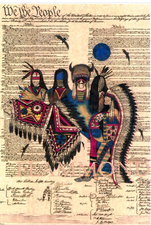 Solve Evans Flammond Sr.'s We the People jigsaw puzzle online with 70 ...