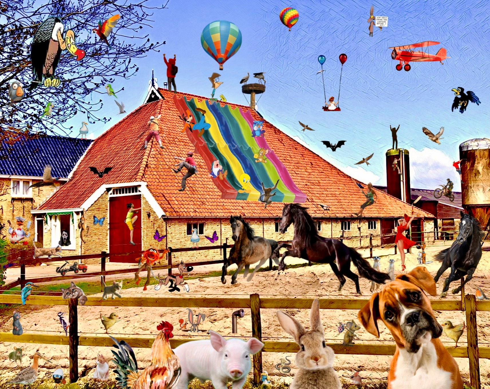 Solve Belachelijk grote puzzel 🐣 jigsaw puzzle online with 594 pieces