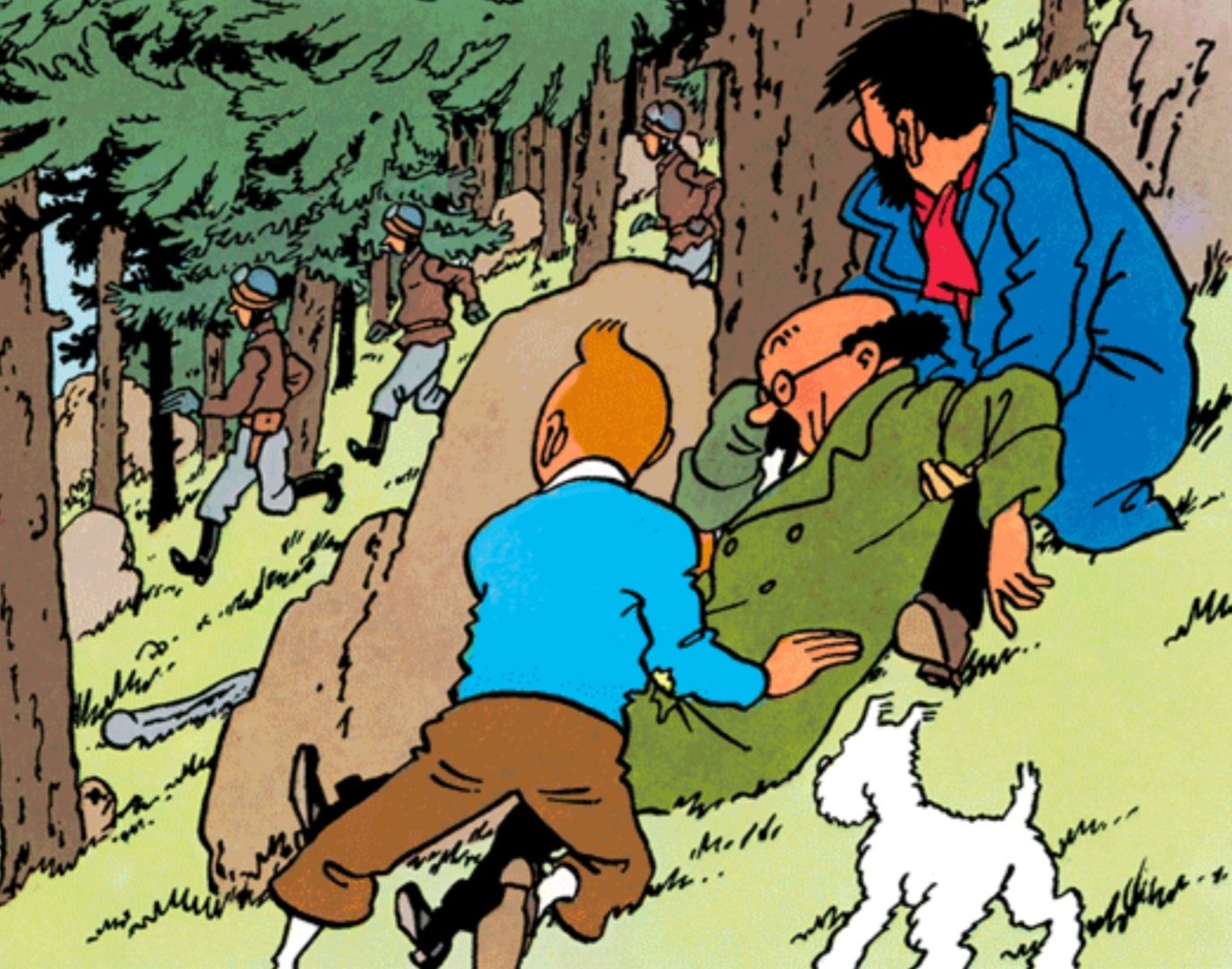 Solve Hiding From Soldiers jigsaw puzzle online with 80 pieces