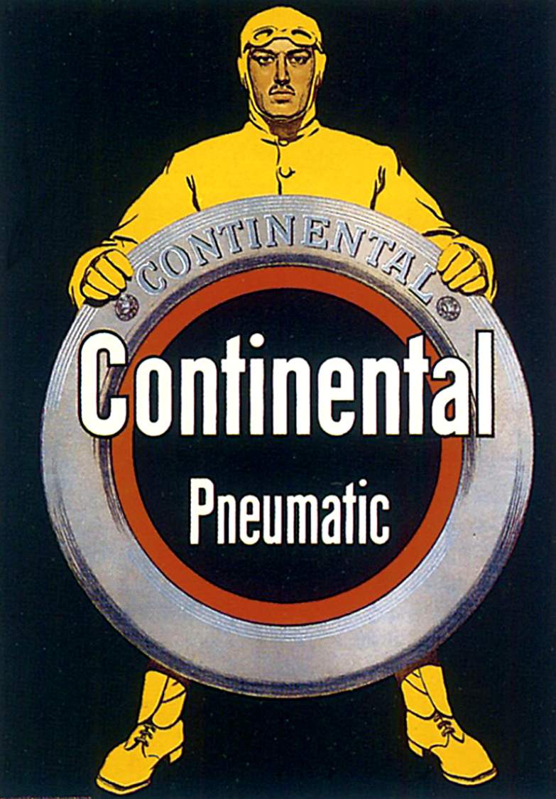 Solve Continental Pneumatic, tire poster, ca 1935 jigsaw puzzle online ...