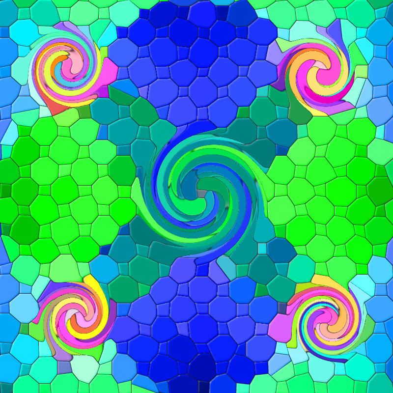 Solve Mini Tornadoes jigsaw puzzle online with 64 pieces