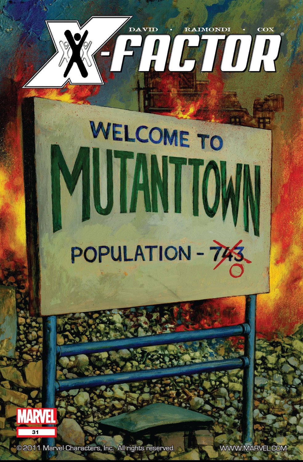 Jigsaw Puzzle | 260 pieces | X-Factor (2006) Issue 31 | Jigidi