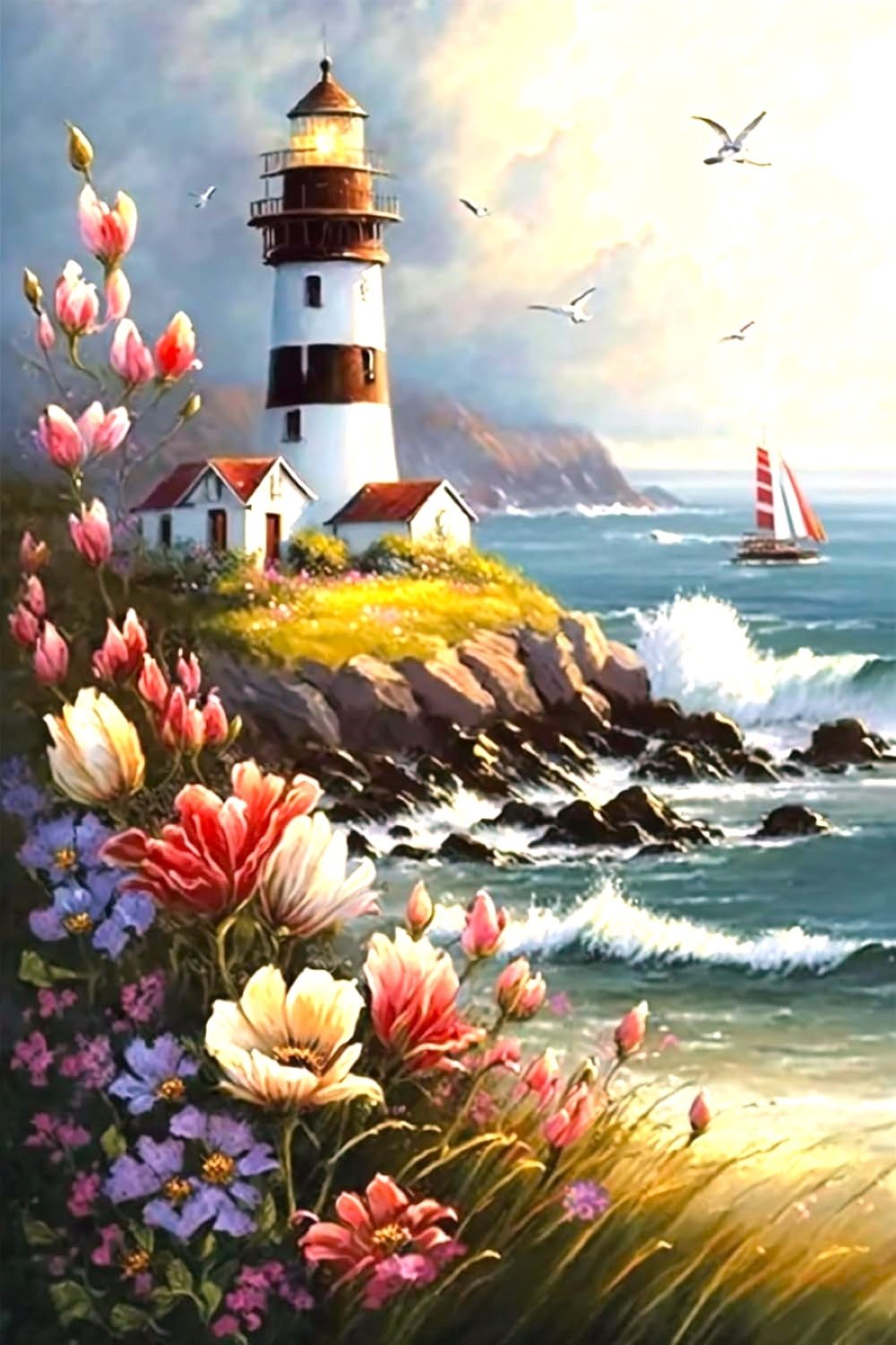 Jigsaw Puzzle | 77 pieces | Lighthouse | Jigidi