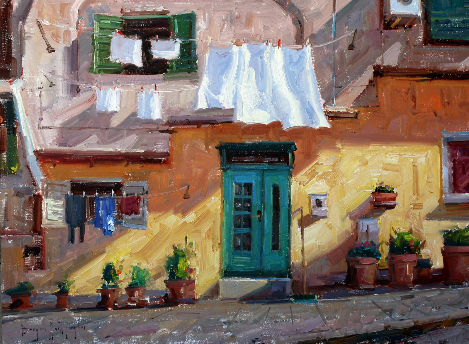 Solve Laundry Day jigsaw puzzle online with 300 pieces