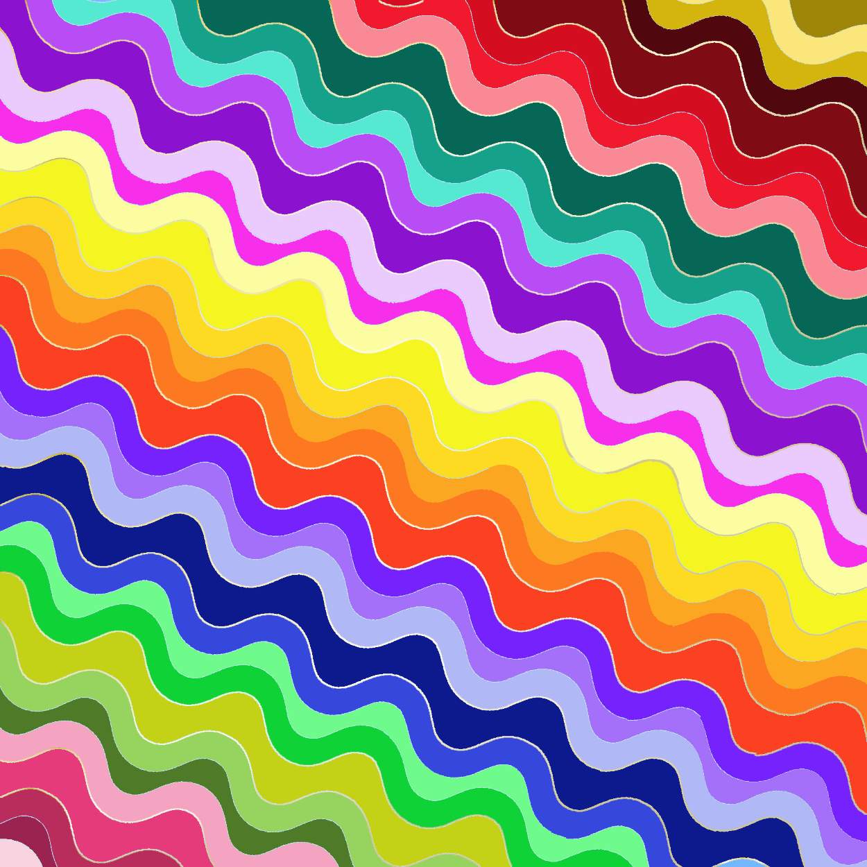Jigsaw Puzzle | DOWNWARD WAVES | 100 pieces | Jigidi