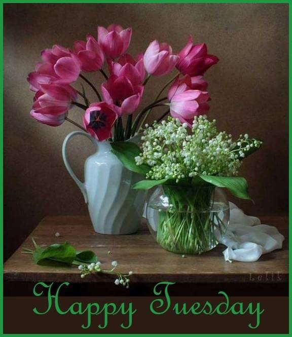 Solve Good Morning - Happy Tuesday! jigsaw puzzle online with 72 pieces