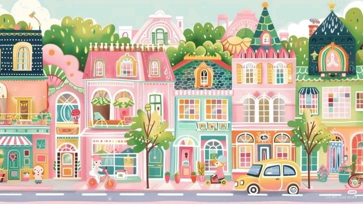 Solve The Neighborhood jigsaw puzzle online with 84 pieces
