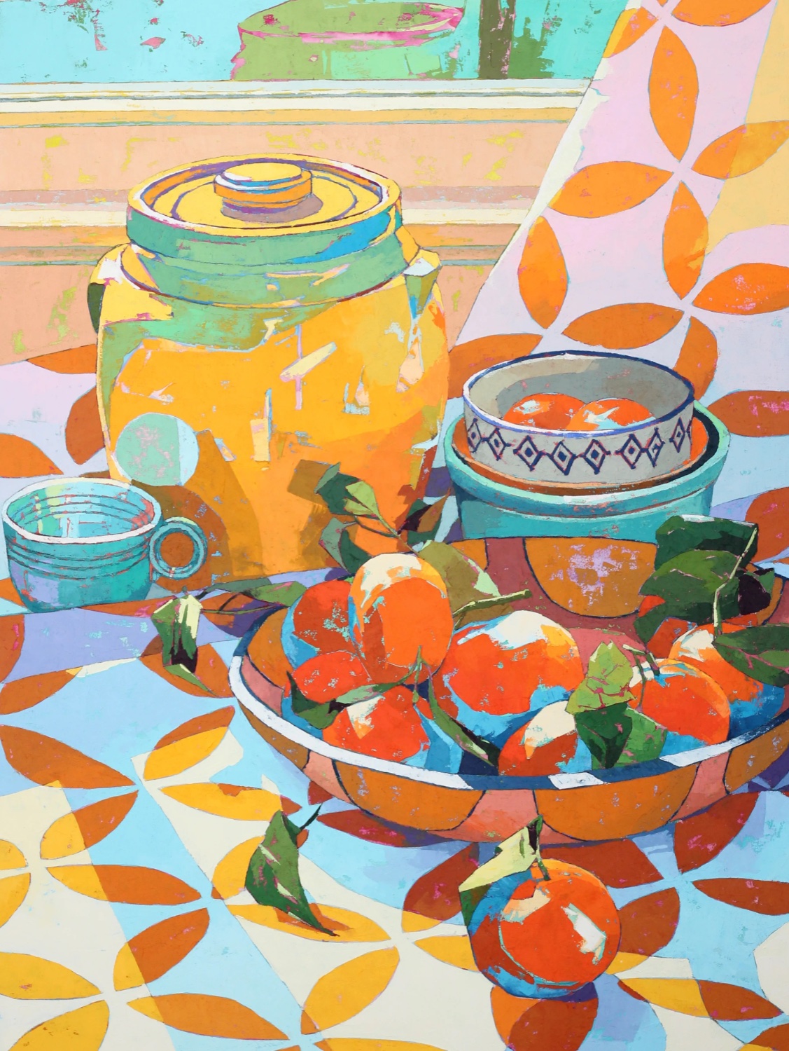 Jigsaw Puzzle | 594 pieces | Jessica Fields, Orangery, 2023, oil on ...
