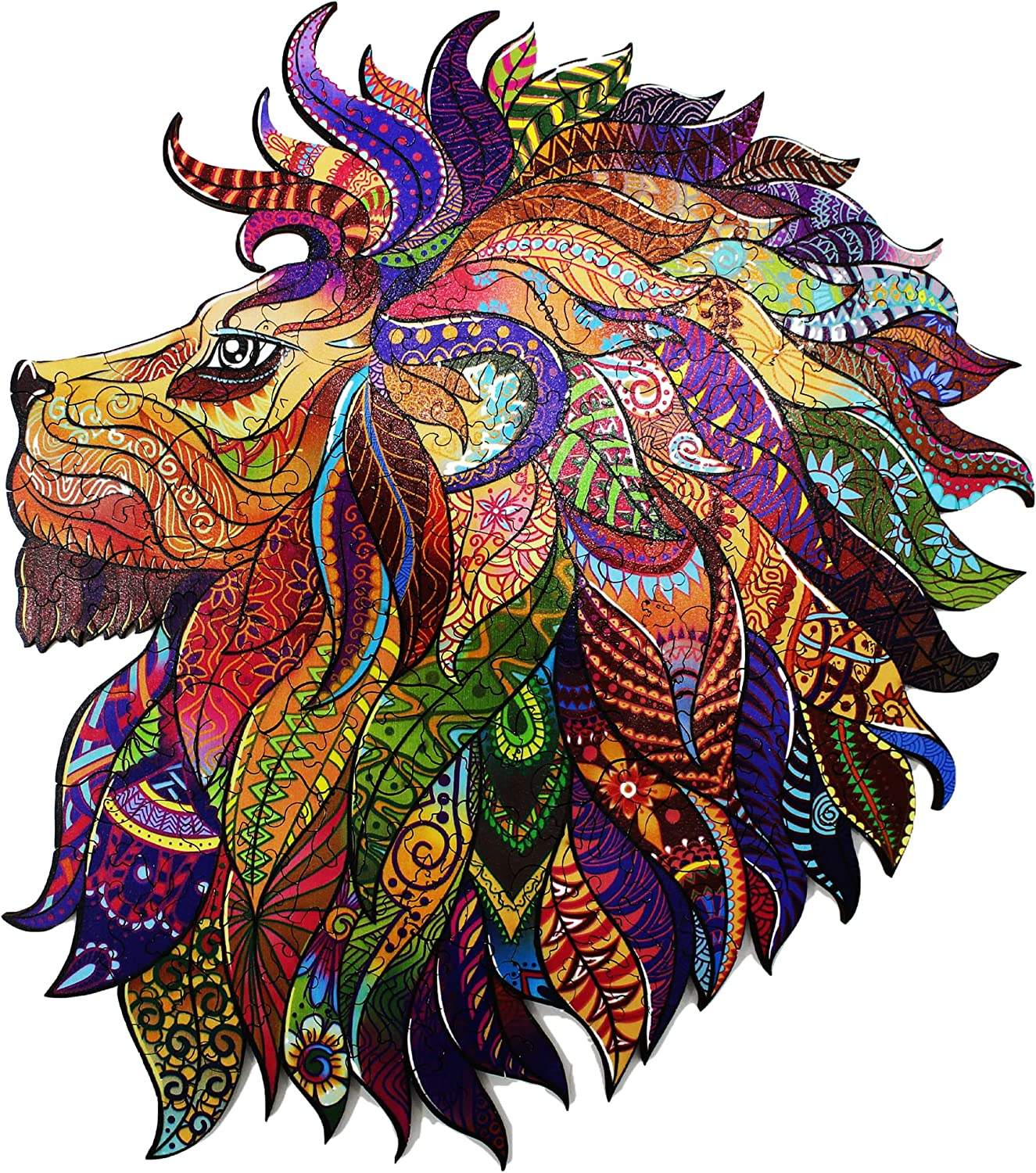 Solve LION jigsaw puzzle online with 195 pieces