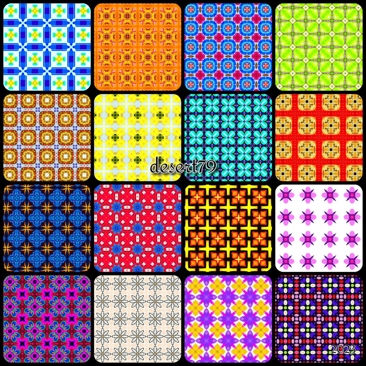 Solve pattern jigsaw puzzle online with 64 pieces