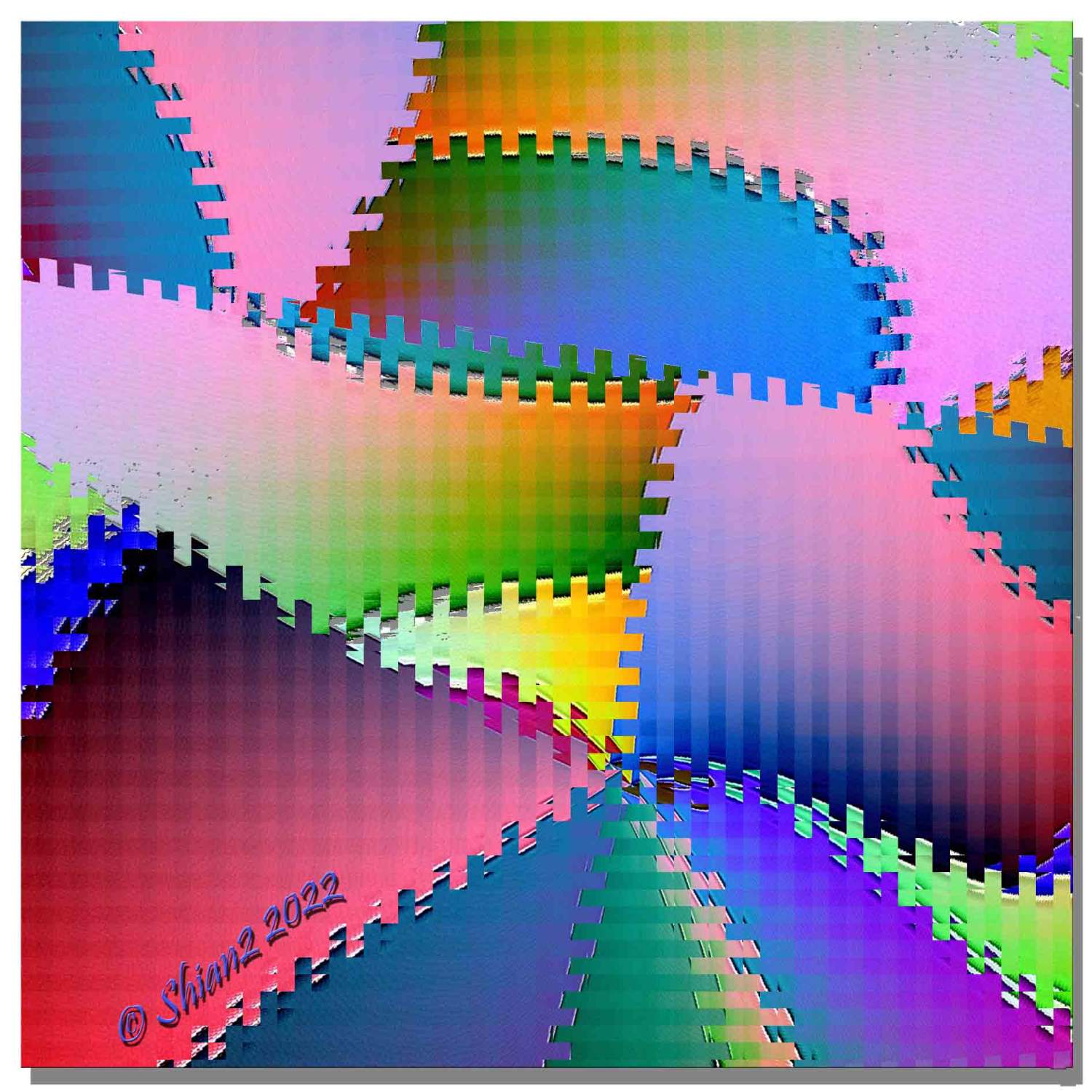 Solve Erratic Patches jigsaw puzzle online with 225 pieces