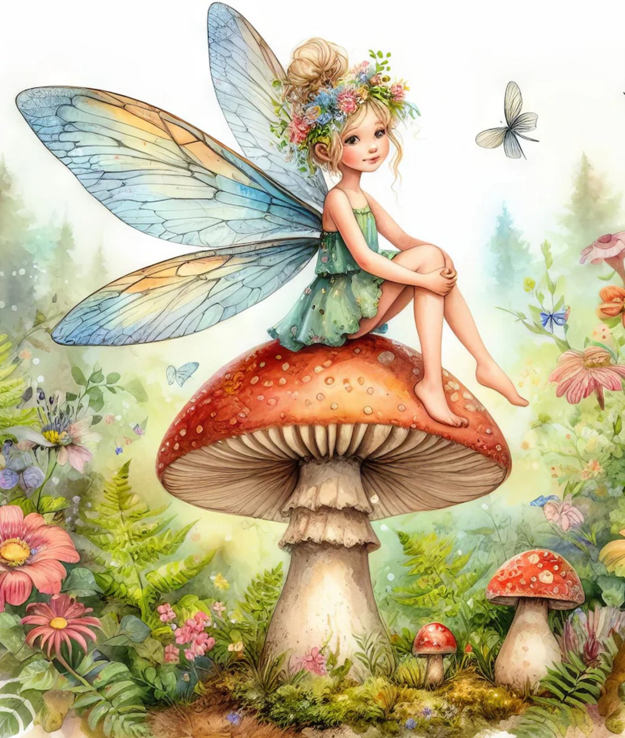 Solve Relaxing Fairy jigsaw puzzle online with 80 pieces