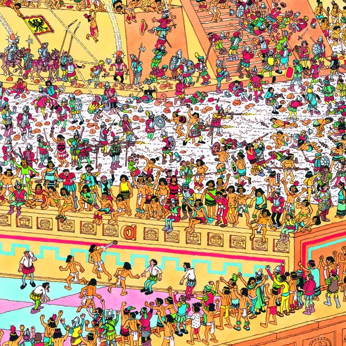 Solve Theme - Where is Waldo? jigsaw puzzle online with 81 pieces