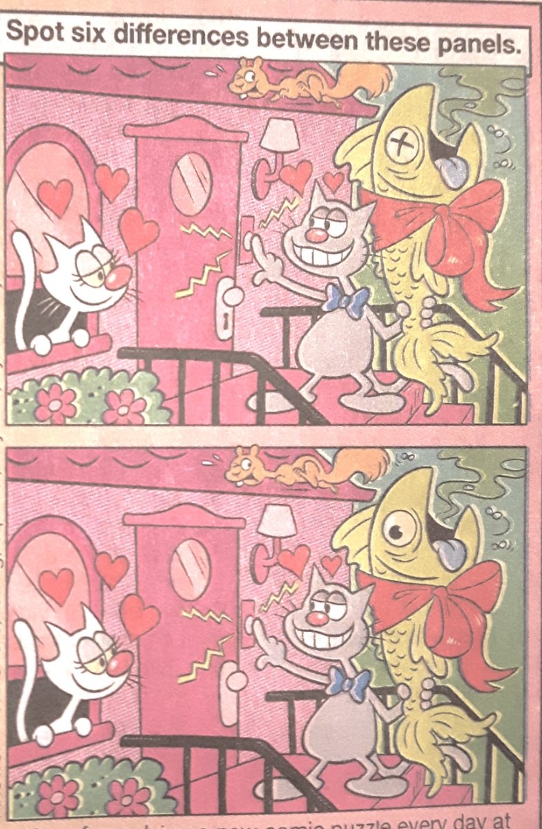 Puzzle | 24 pièces | Spot the 6 Differences | Jigidi