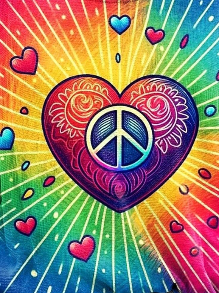 Solve Peaceful Hearts jigsaw puzzle online with 80 pieces