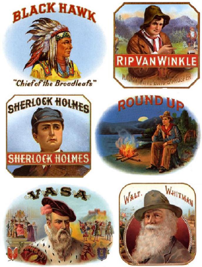 Solve Cigar Box Labels (start of new series) jigsaw puzzle online with ...