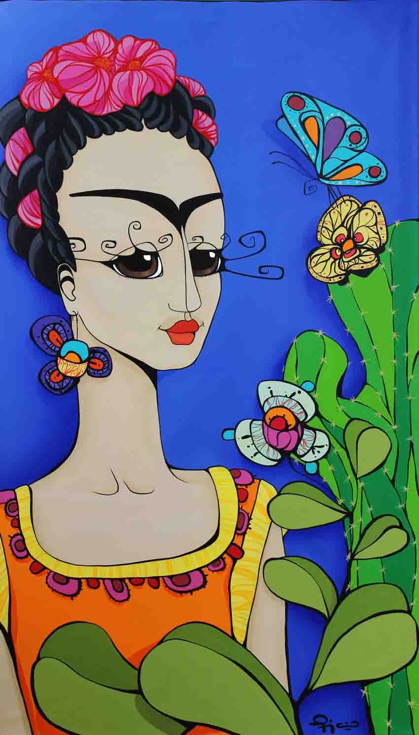 Solve Mora Fiano Sala Artwork - 'Freda Khala' jigsaw puzzle online with ...