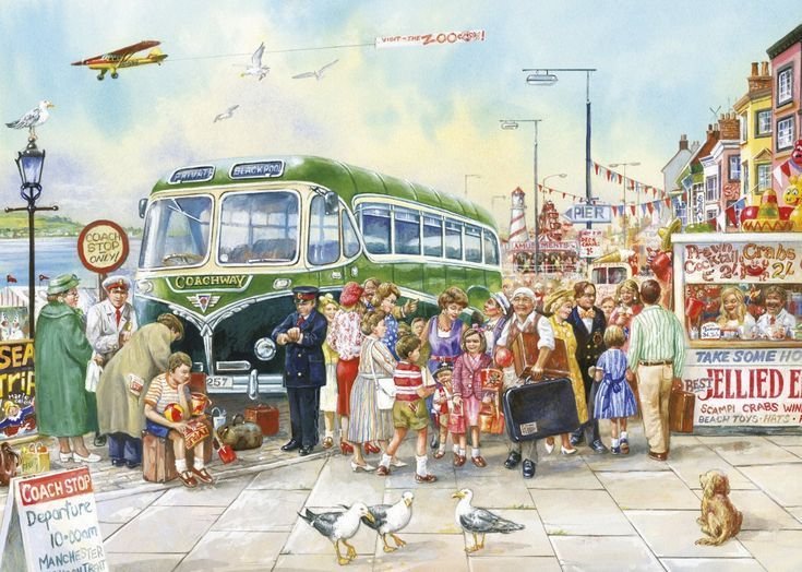 Jigsaw Puzzle | 108 pieces | Coach Trip | Jigidi