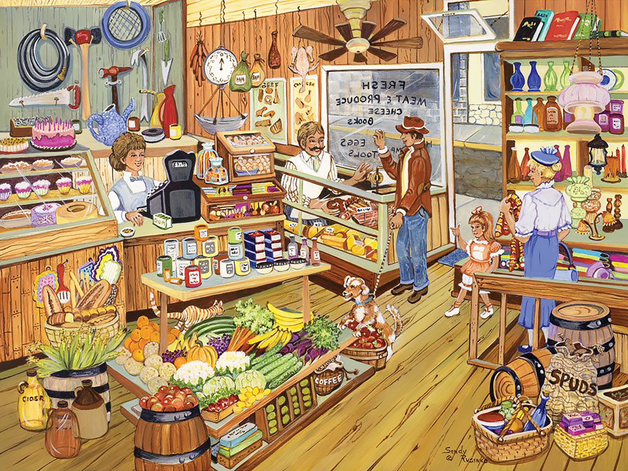 Solve Our General Store jigsaw puzzle online with 352 pieces