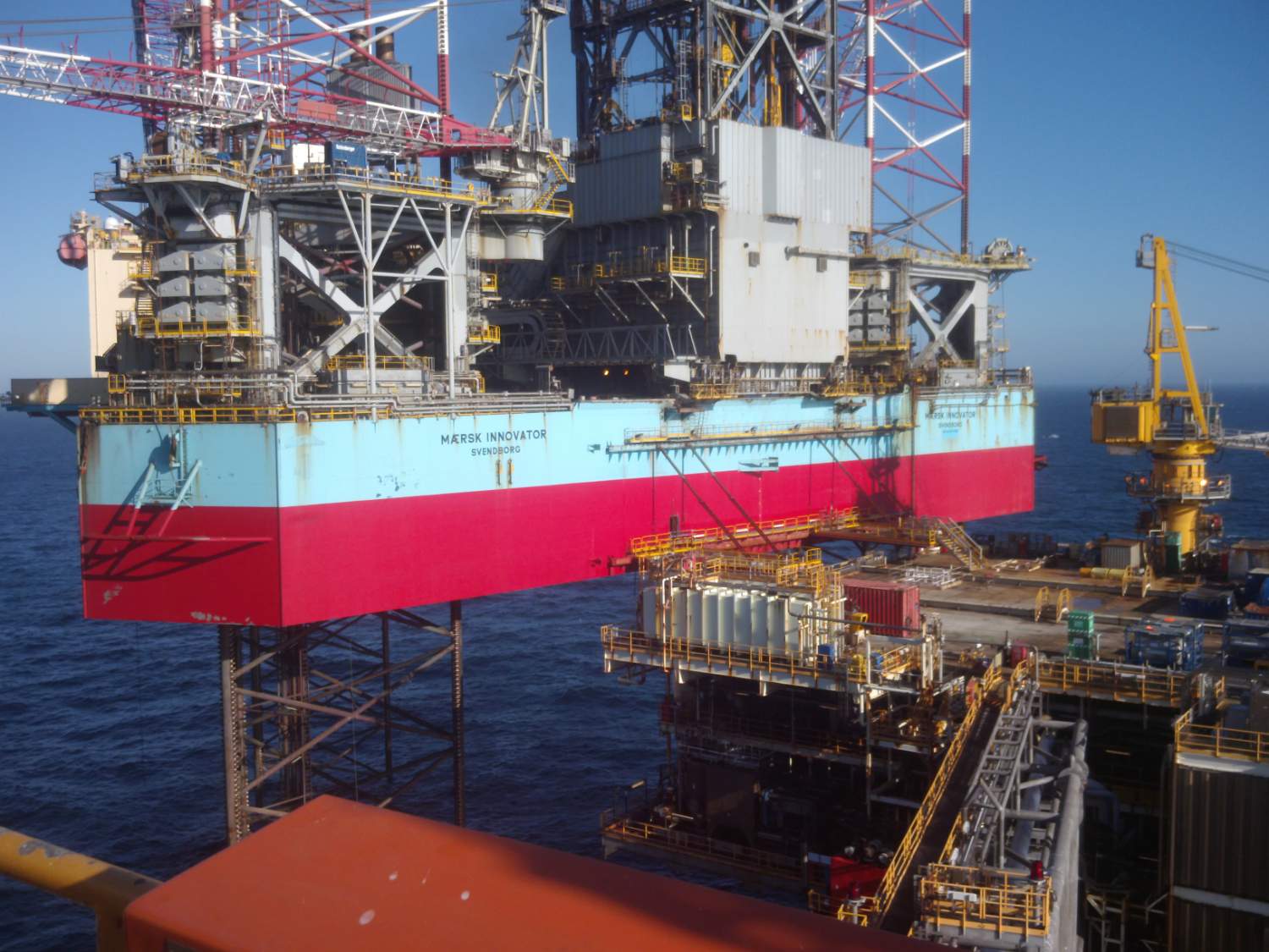 Solve Jack up - Maersk Innovator jigsaw puzzle online with 63 pieces