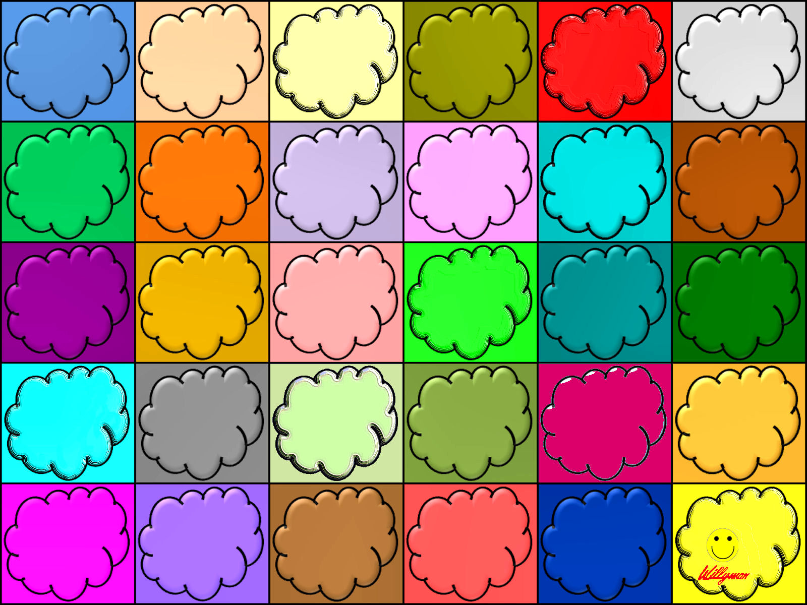 Solve 30 clouds jigsaw puzzle online with 252 pieces