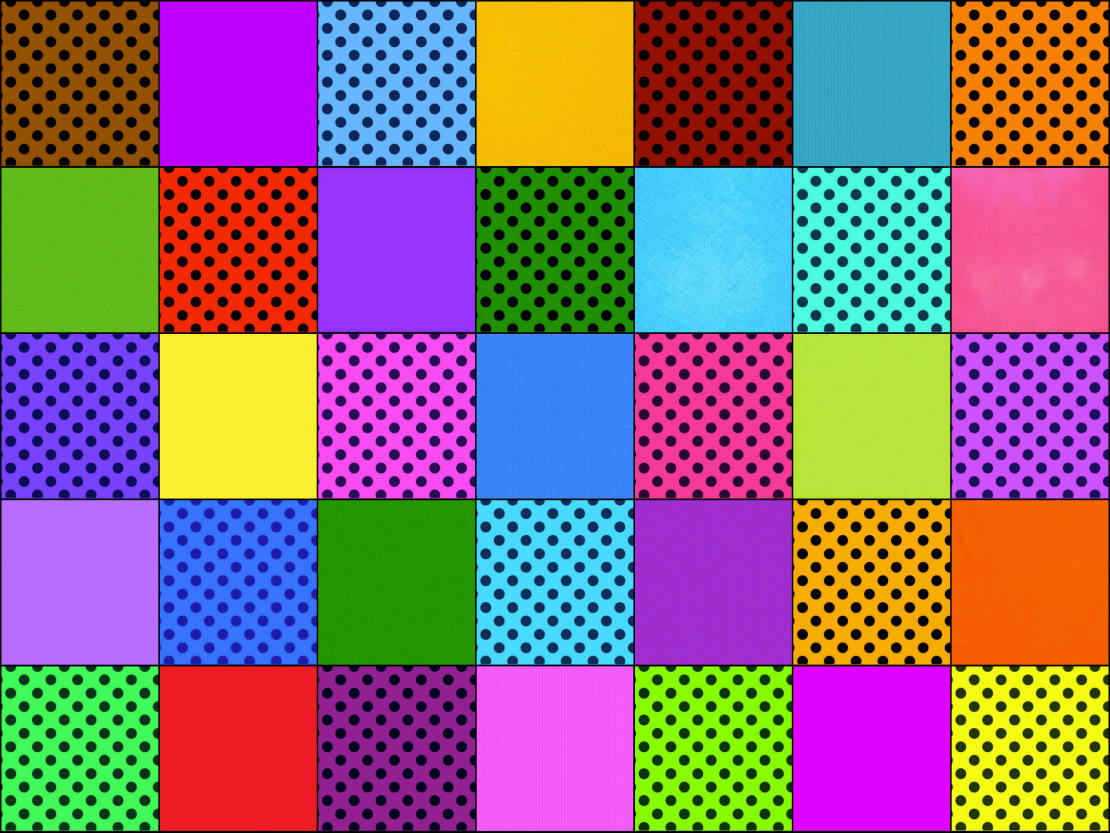 Solve Dots & Blocks! (S) jigsaw puzzle online with 35 pieces