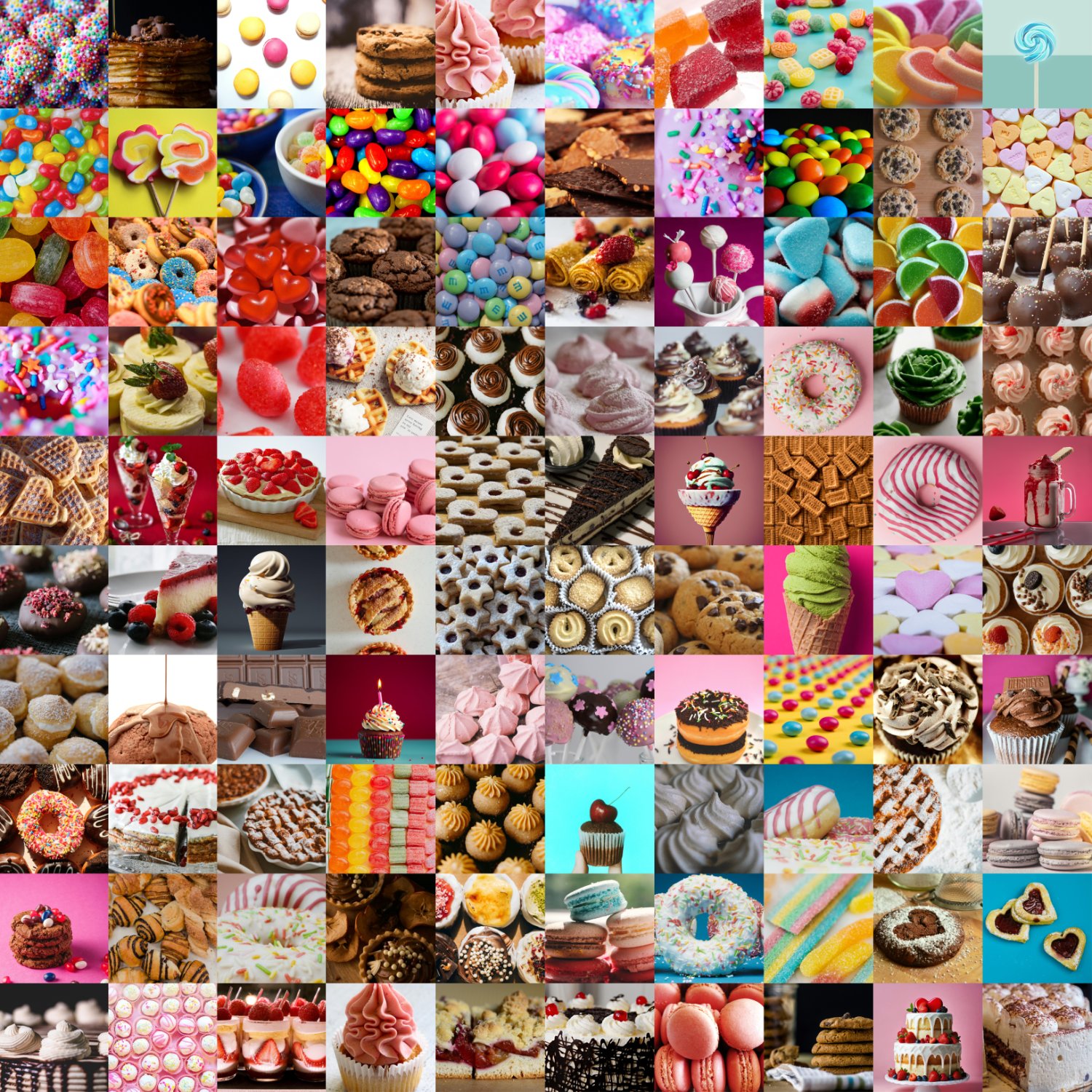 Solve Collage 3728 10x10 jigsaw puzzle online with 100 pieces