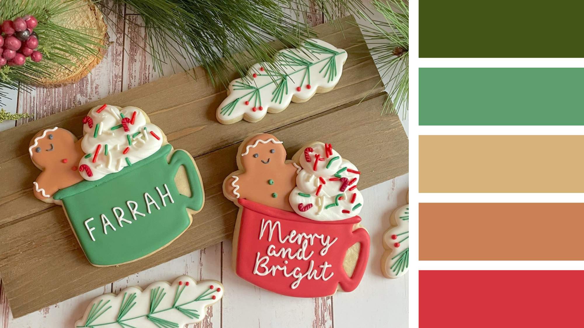 Solve Christmas Gingerbread Man Cookies jigsaw puzzle online with 264 ...