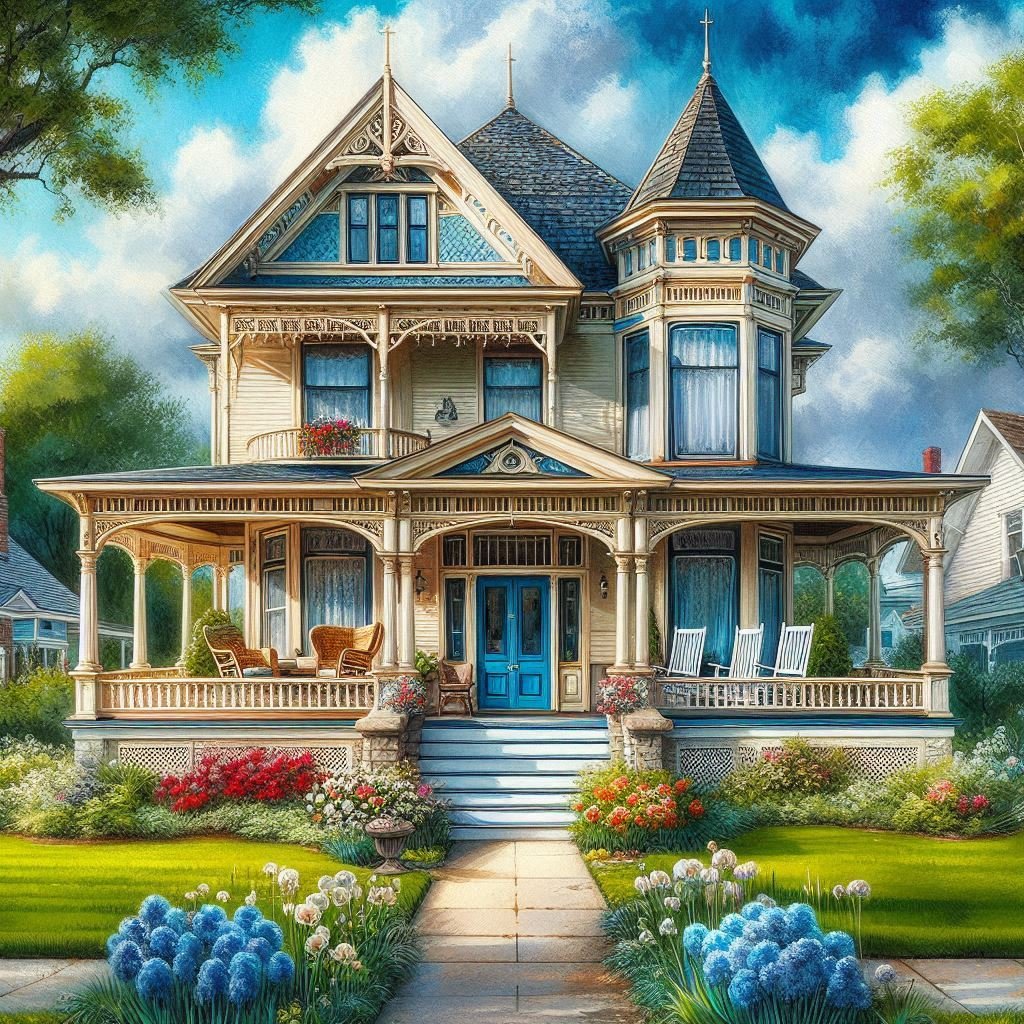 Jigsaw Puzzle | 289 pieces | VICTORIAN HOUSE 2 | Jigidi
