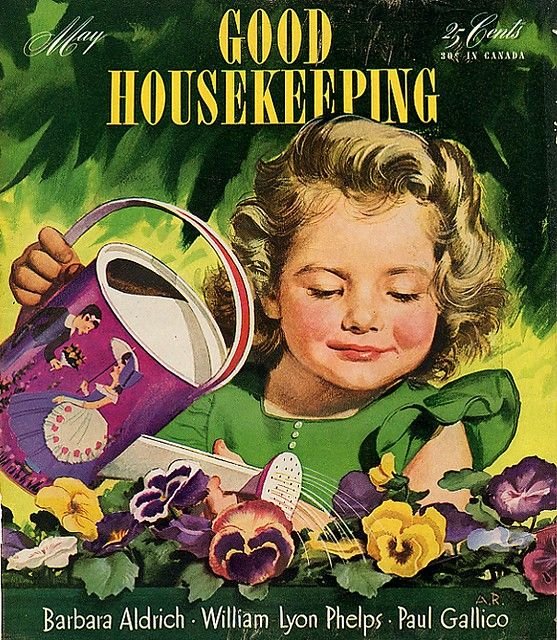 Solve Good Housekeeping Cover 1943 jigsaw puzzle online with 90 pieces