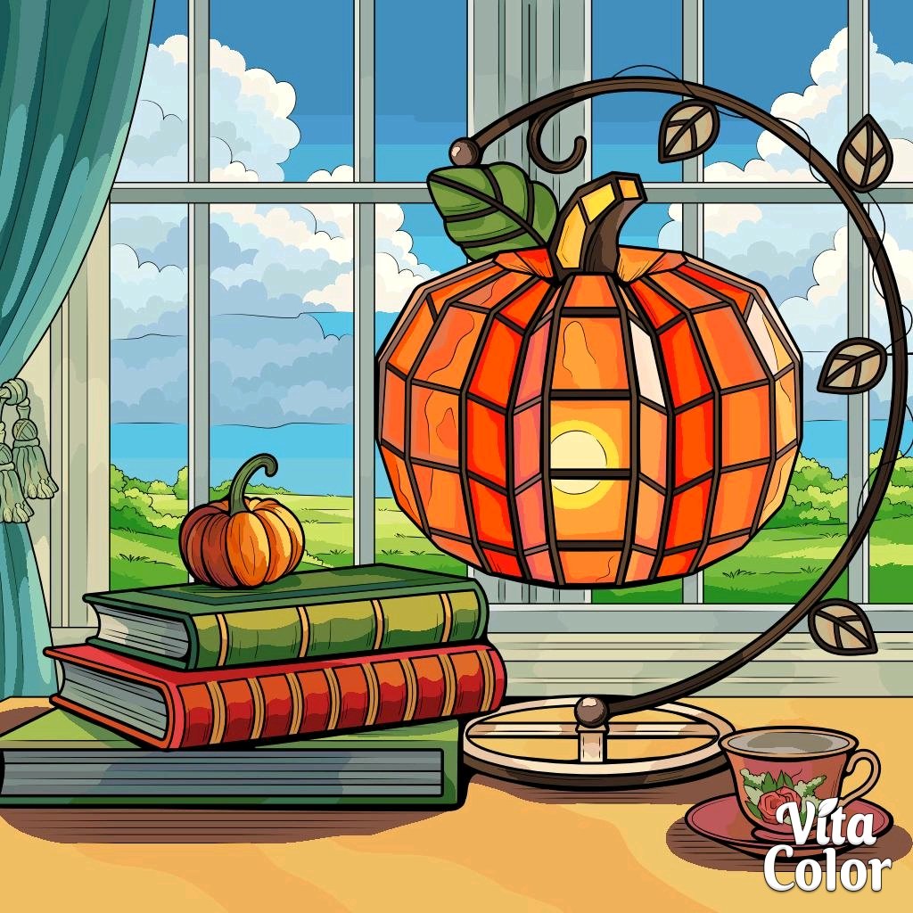 Solve Fun lamp . . . . . jigsaw puzzle online with 64 pieces