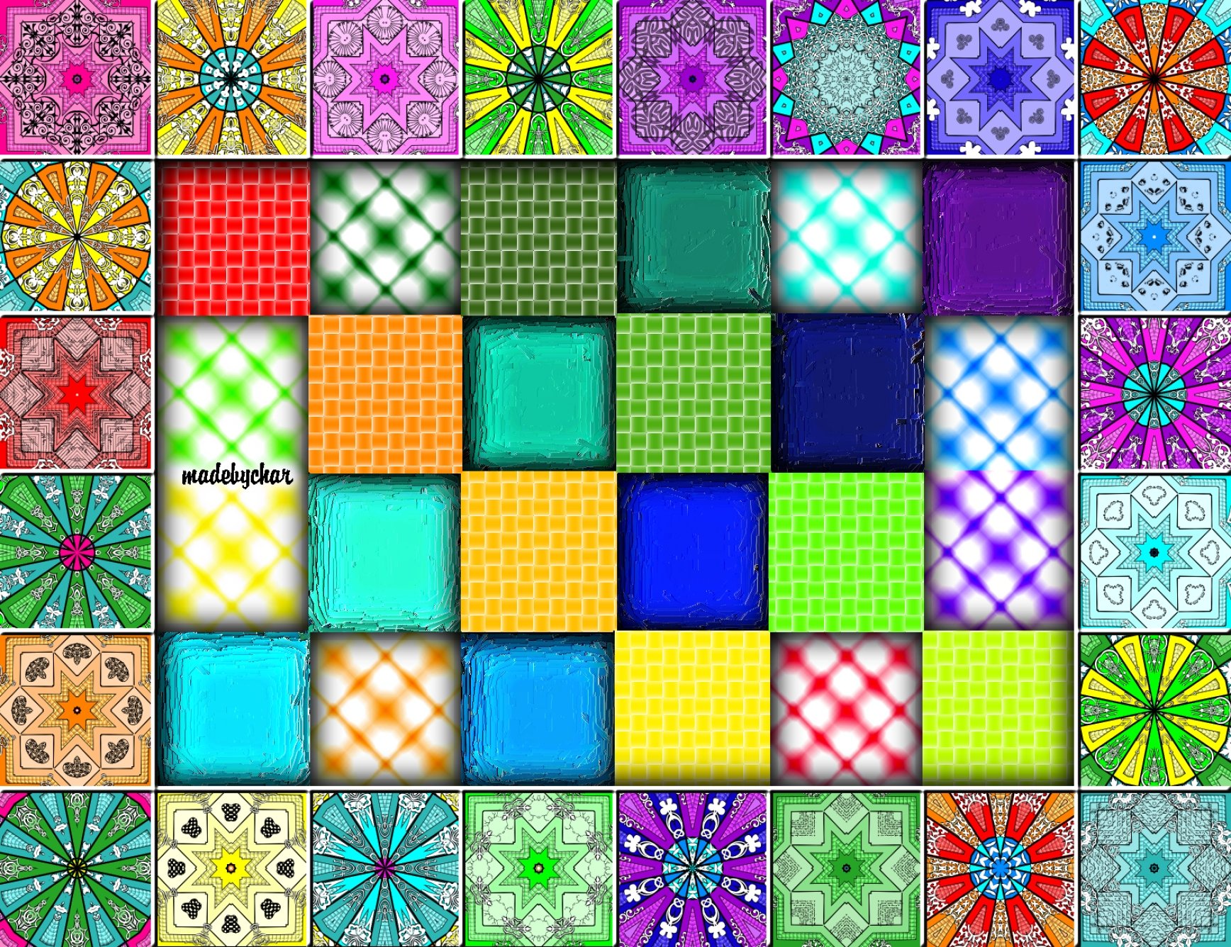 Solve Pattern Palooza... jigsaw puzzle online with 99 pieces