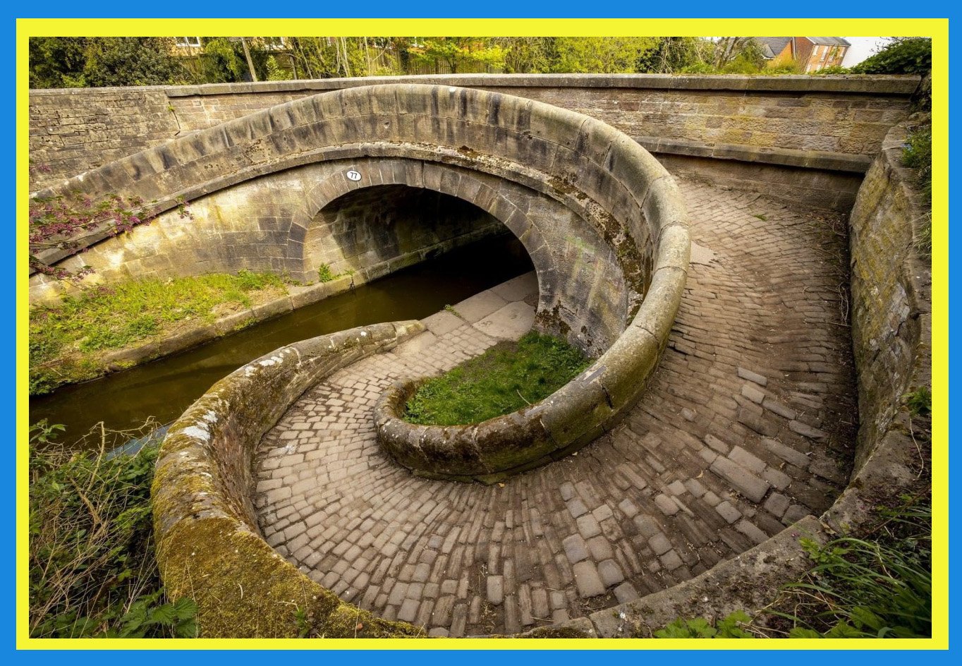 Solve Stone-built Snake Bridge on the Macclesfield Canal in England ...
