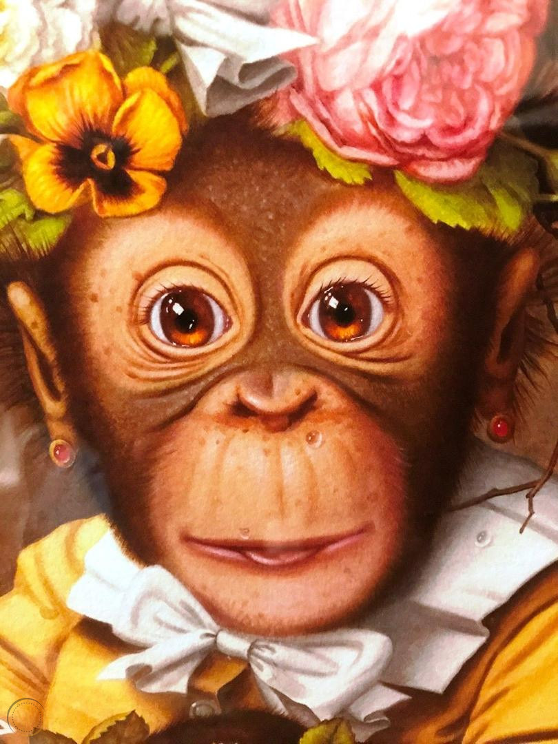 Jigsaw Puzzle | Monkey Face | 192 pieces | Jigidi