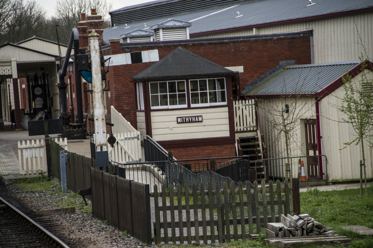 Solve bluebell railway 11-04-2014 withyham signal box preserved at ...