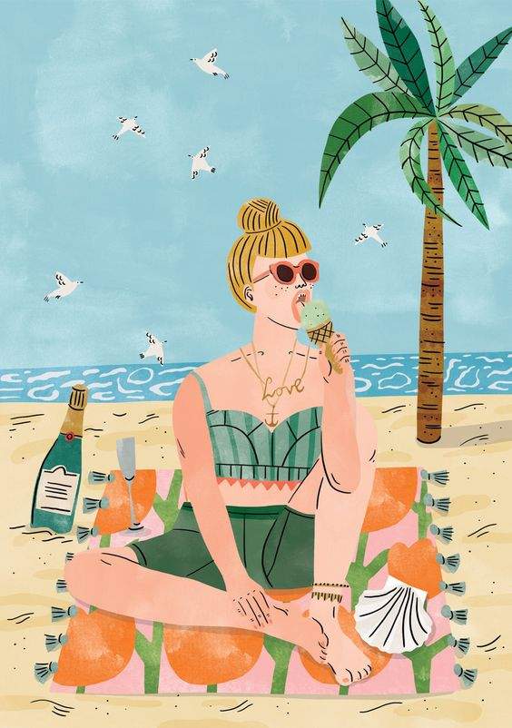 Solve Art by - Bodil Jane Dutch Artist jigsaw puzzle online with 70 pieces