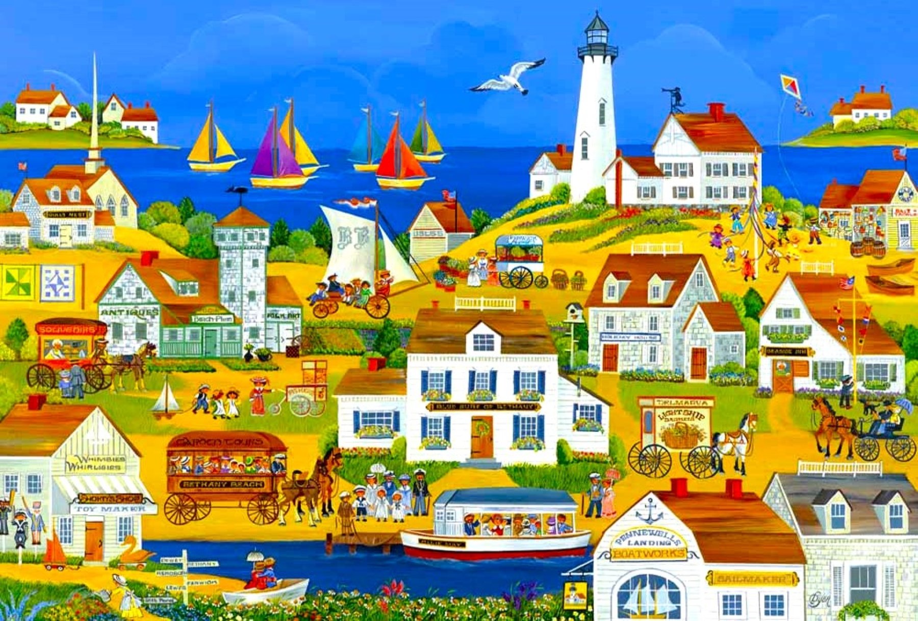 Solve Spring on the Coast jigsaw puzzle online with 352 pieces