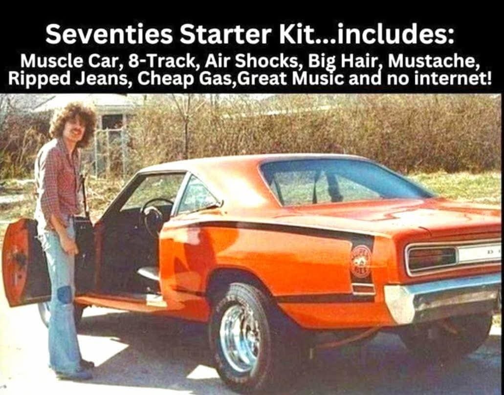 Solve Seventies Starter Kit jigsaw puzzle online with 35 pieces