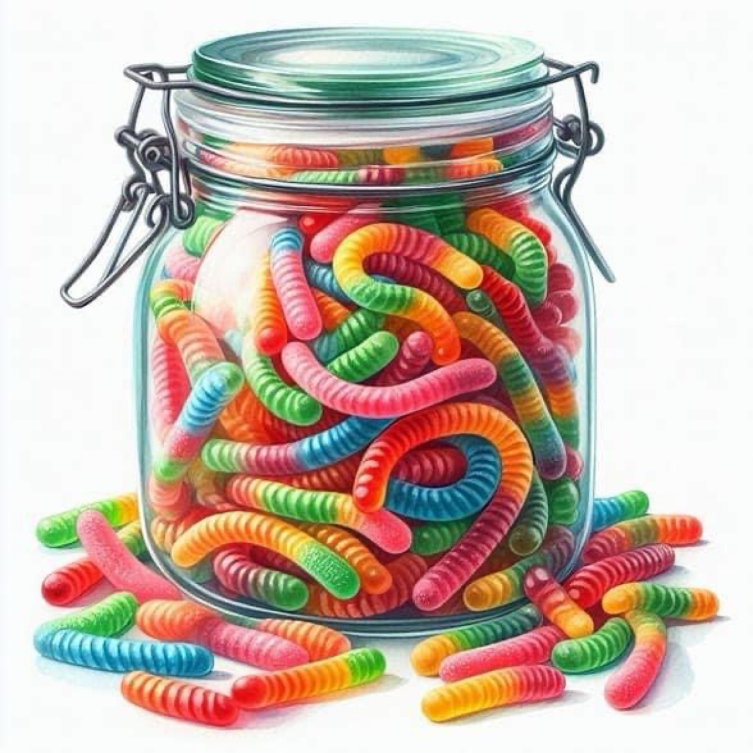 Solve Candy Jar jigsaw puzzle online with 64 pieces