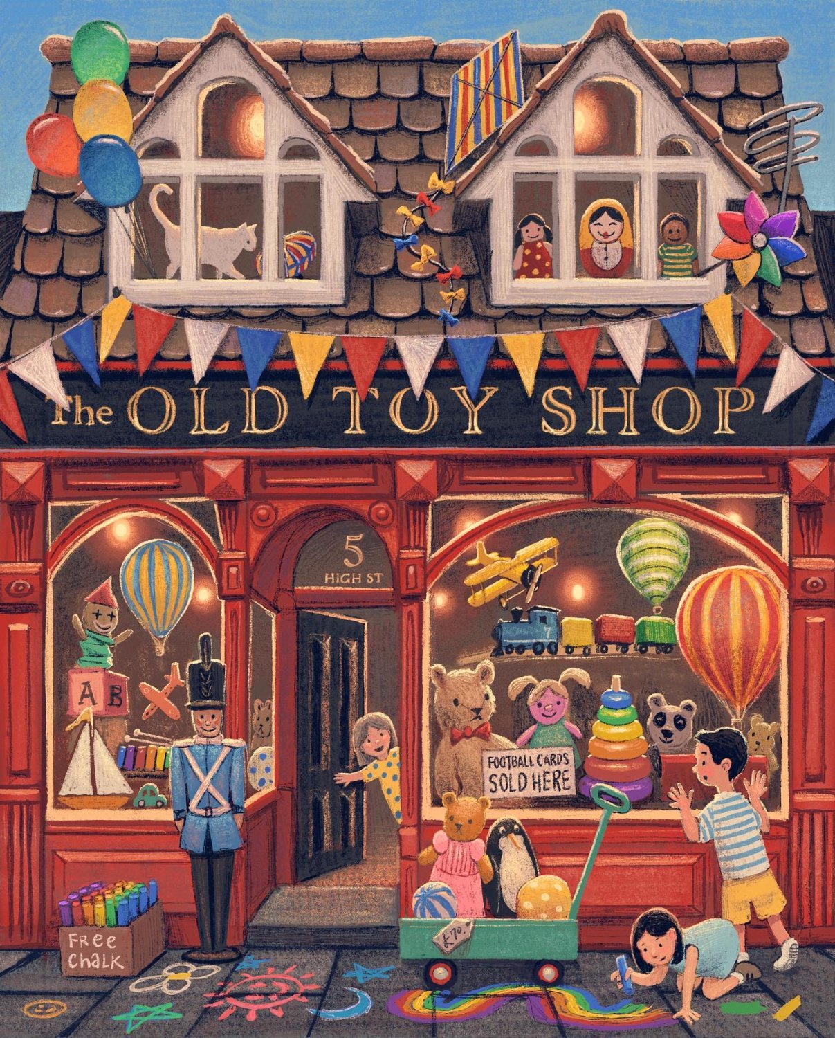 Solve the old toy shop jigsaw puzzle online with 99 pieces