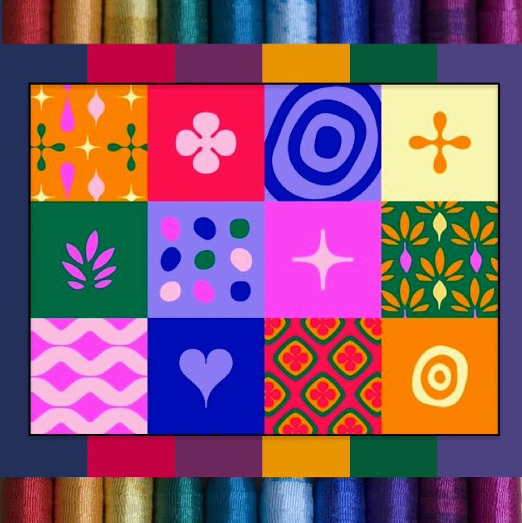 Solve Patterns jigsaw puzzle online with 81 pieces