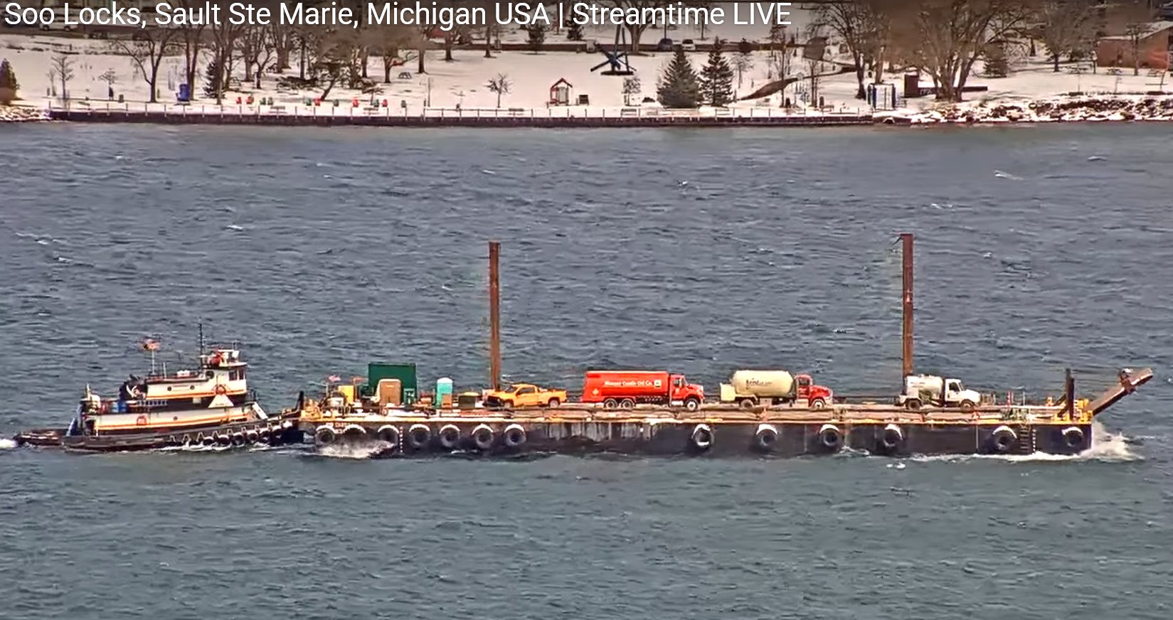 Solve Valerie B Soo Locks Sault Ste. Marie Michigan USA Streamtime LIVE ...