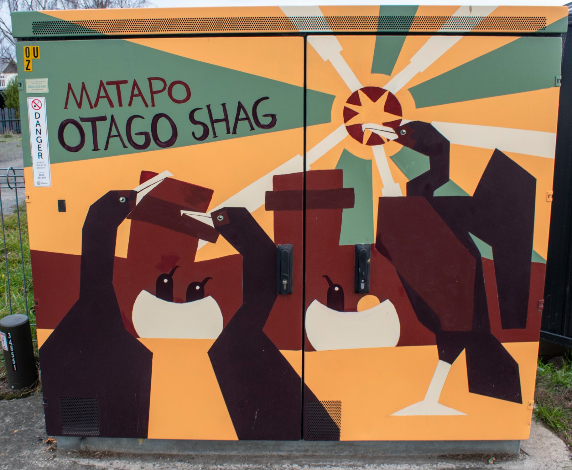 Solve Steampunk Otago Shag/Matapo jigsaw puzzle online with 143 pieces