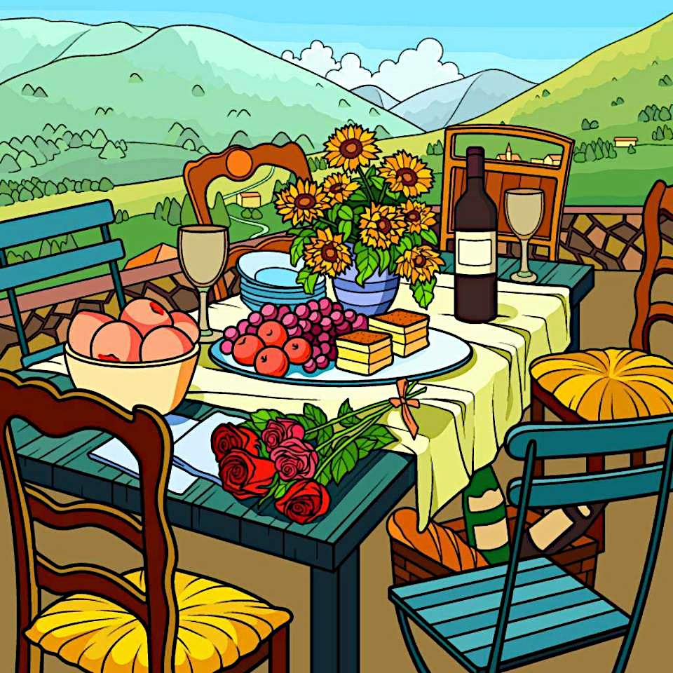 Jigsaw Puzzle | 203 Just More Color | 64 pieces | Jigidi