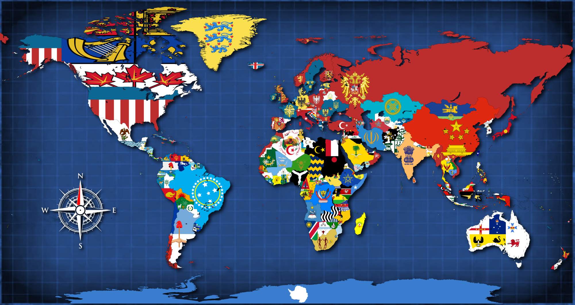 Solve Coats of Arms Word Map jigsaw puzzle online with 594 pieces