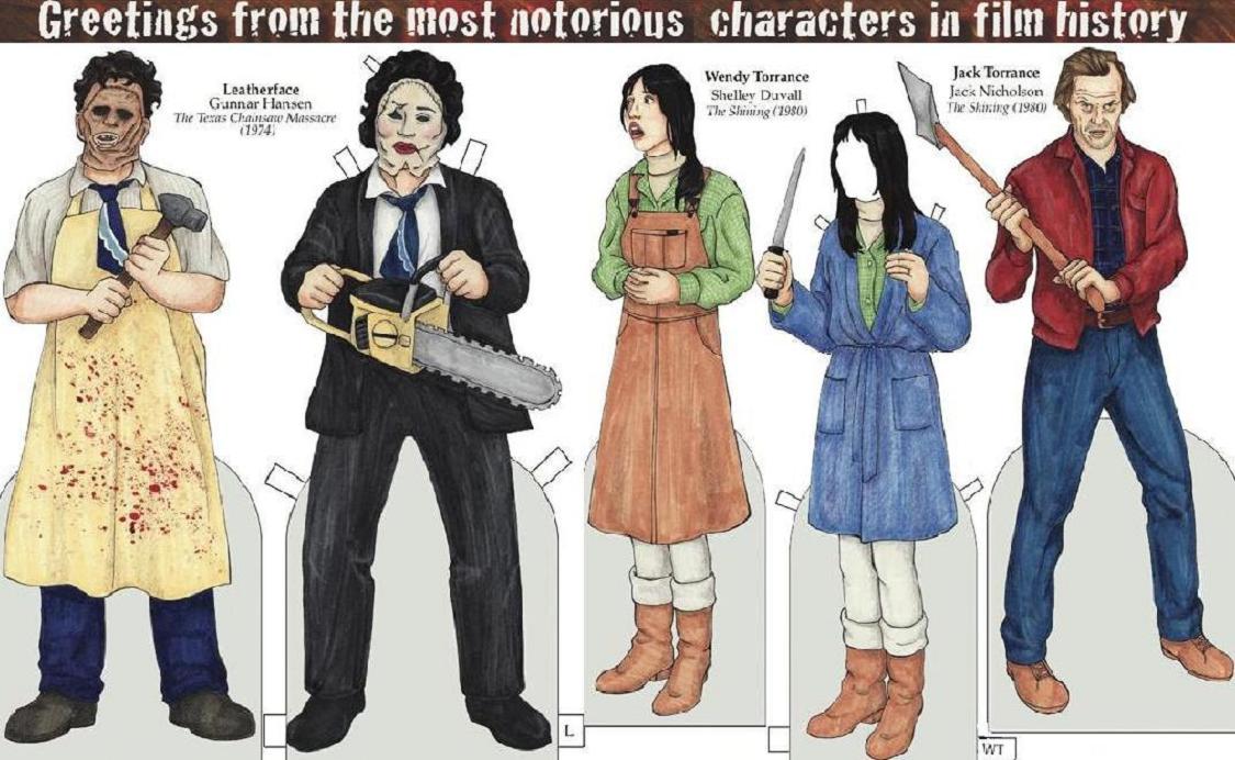 Solve Paper Dolls ~ Notorious Characters in Film History II jigsaw ...