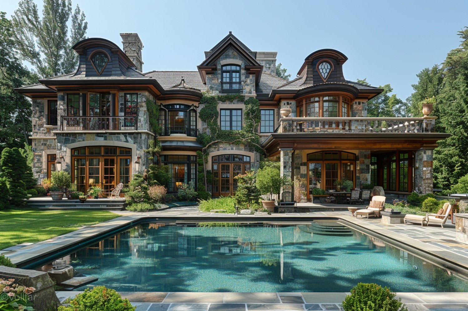 Solve Mansion Monday 1 jigsaw puzzle online with 12 pieces